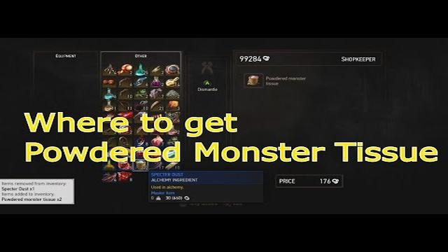 Dónde encontrar y comprar Monster Tissue en polvo