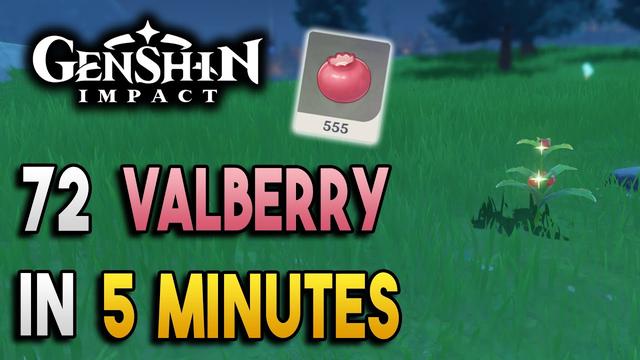Where to Find Valberry in Genshin Impact