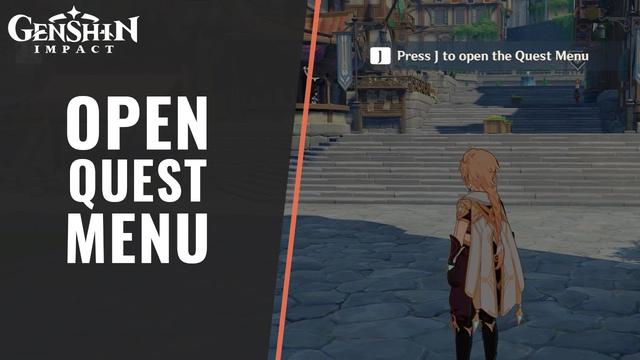 How to Access the Quest Menu in Genshin Impact