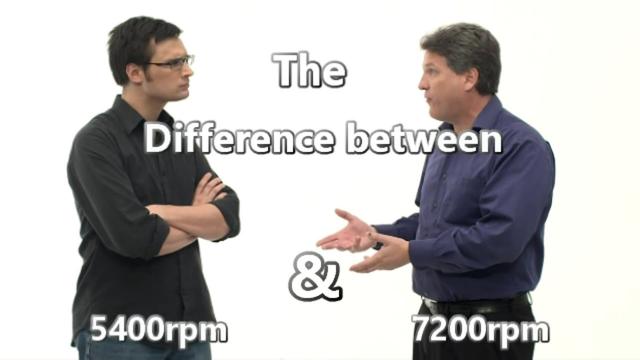 ¿Qué RPM le convienen: 5400 o 7200?