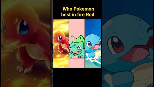Which Starter Pokemon Should I Choose: Charmander, Squirtle, or Bulbasaur?