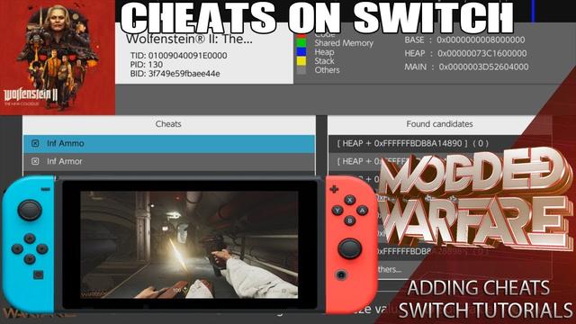 Des cheats sont-ils disponibles pour les jeux Nintendo Switch
