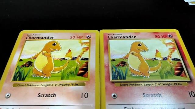 ¿Cuál es el valor de un Charmander de 1995?