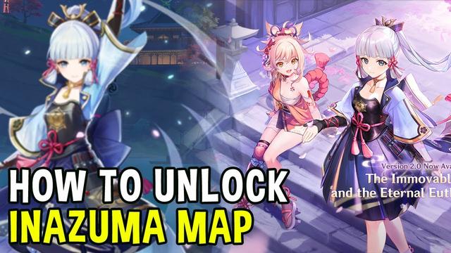 El mapa de Inazuma: Guía paso a paso