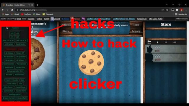¿Cuál es el nombre del hack para Cookie Clicker?
