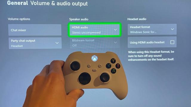 Cómo cambiar la salida de audio de tu Xbox