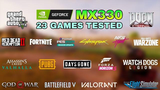 ¿Es la Nvidia MX330 adecuada para jugar?