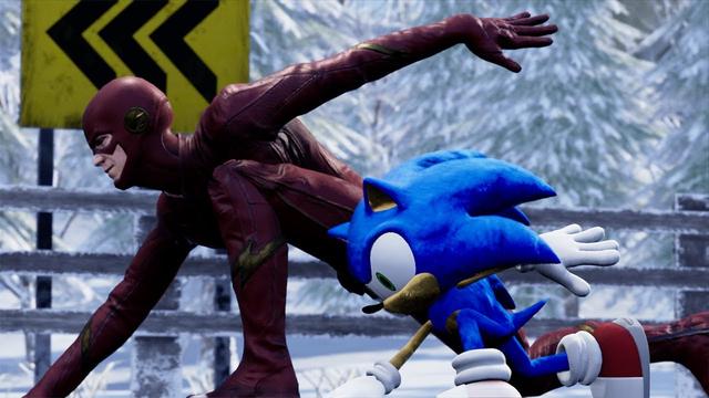 Hyper Sonic vs Flash : Qui est le plus rapide