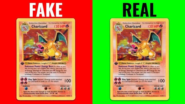 Cómo detectar un Charizard falso: Trucos y consejos