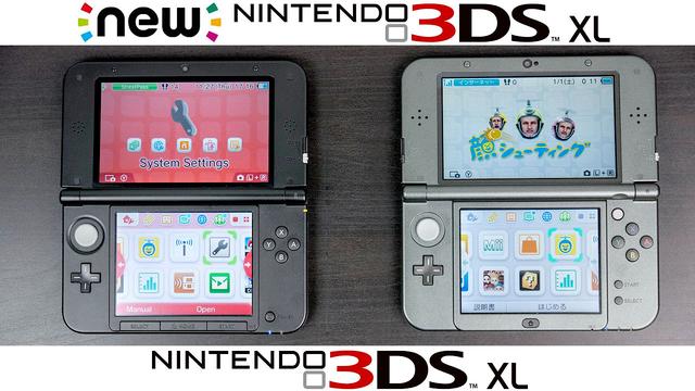 Las principales diferencias entre la Nintendo 3DS XL y la New 3DS XL