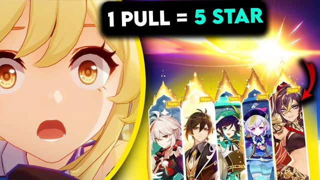 Why am I not pulling any 5 star characters in Genshin Impact?