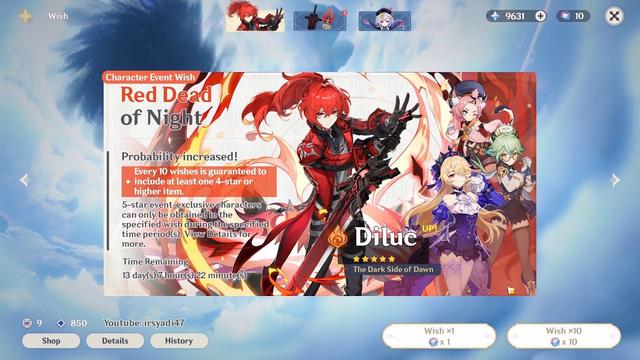 Krijgt Diluc eindelijk zijn eigen banner in Genshin Impact?