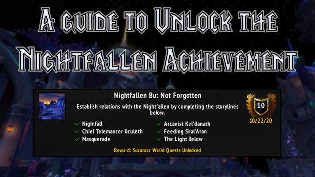How to Begin the Nightfall But Not Forgotten Quest
