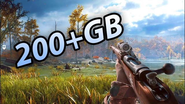 Which Game Holds the Title for the Largest File Size?