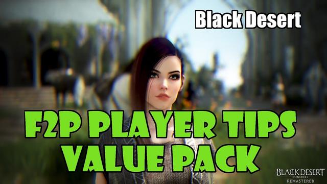 Explora las ventajas del Value Pack en Black Desert