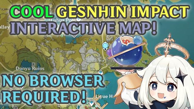 Descubra el mapa definitivo para la aventura Genshin Impact