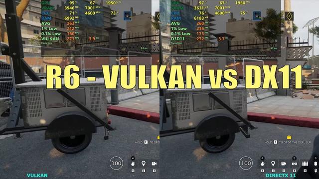 Diferencias entre Vulkan r6 y r6