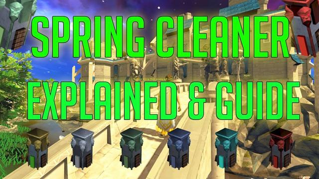 How to Remove Springs from Spring Cleaner in RS3: A Guide