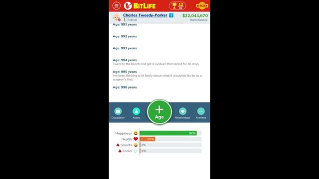 Is BitLife Appropriate for 12 Year Olds?