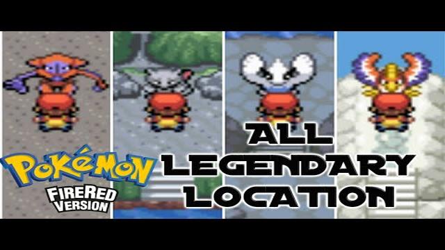 Legendary Pokemon in Fire Red: A Complete Guide