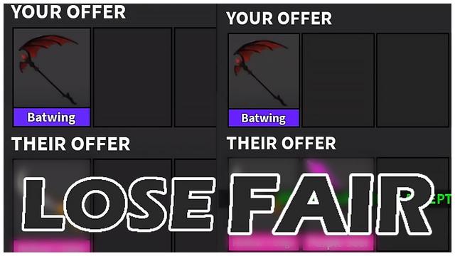 What is the value of batwing in MM2?