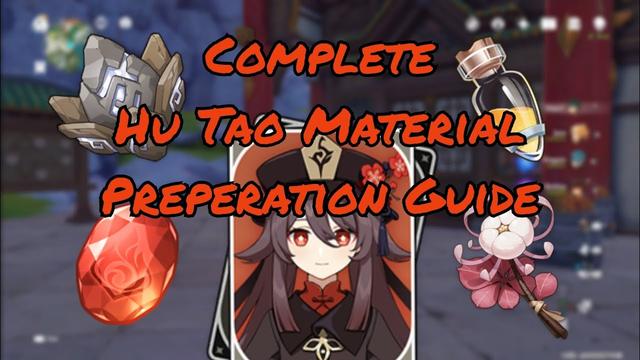 Materiales necesarios para la ascensión de Hu Tao - Guía completa