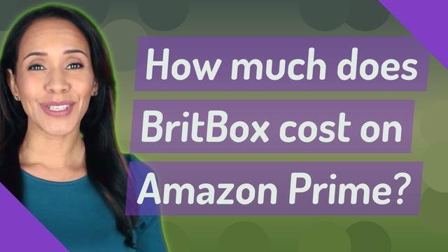 ¿Cuánto cuesta BritBox en Amazon?