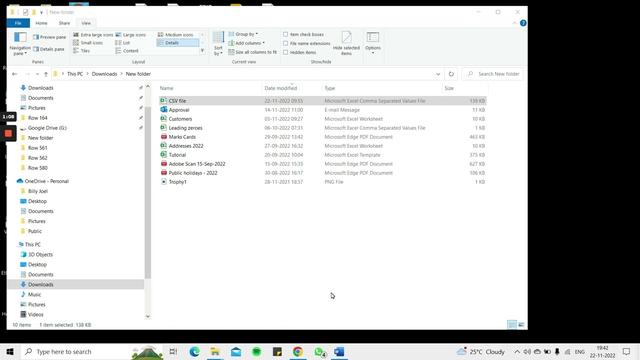 Manieren om een CSV-bestand te openen zonder Excel