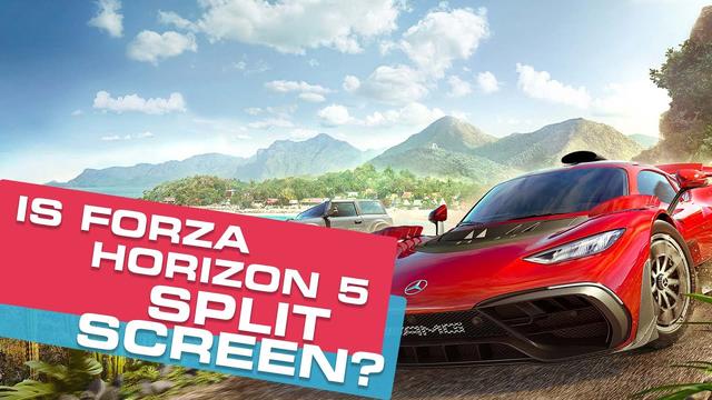 Is Forza Horizon 4 split screen?
