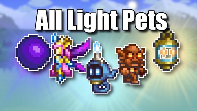 ¿Cuál es la mejor mascota de luz en Terraria?