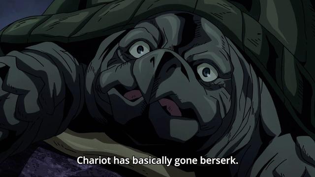 Is Polnareff still alive in the turtle?