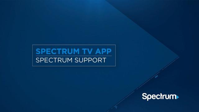 Puis-je utiliser l'application Spectrum TV avec Spectrum Internet ...