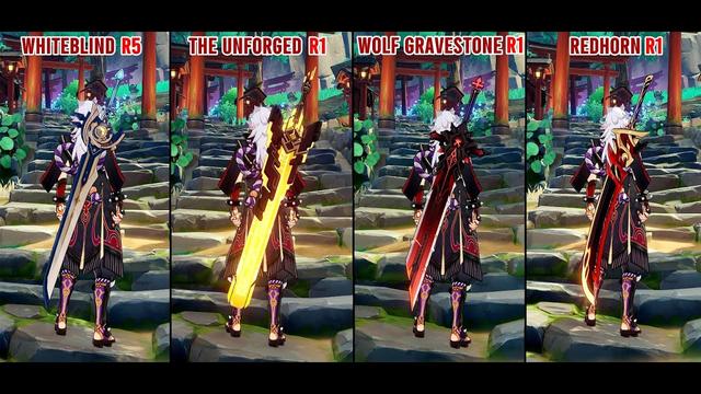 ¿Es el Unforged una buena arma para la OIMT en Genshin Impact?