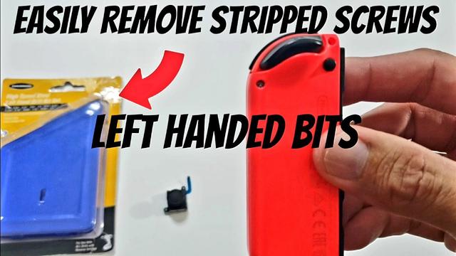 What types of screws are used in the Nintendo Switch?