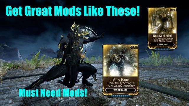 Best Locations to Farm Rare Mods in Warframe